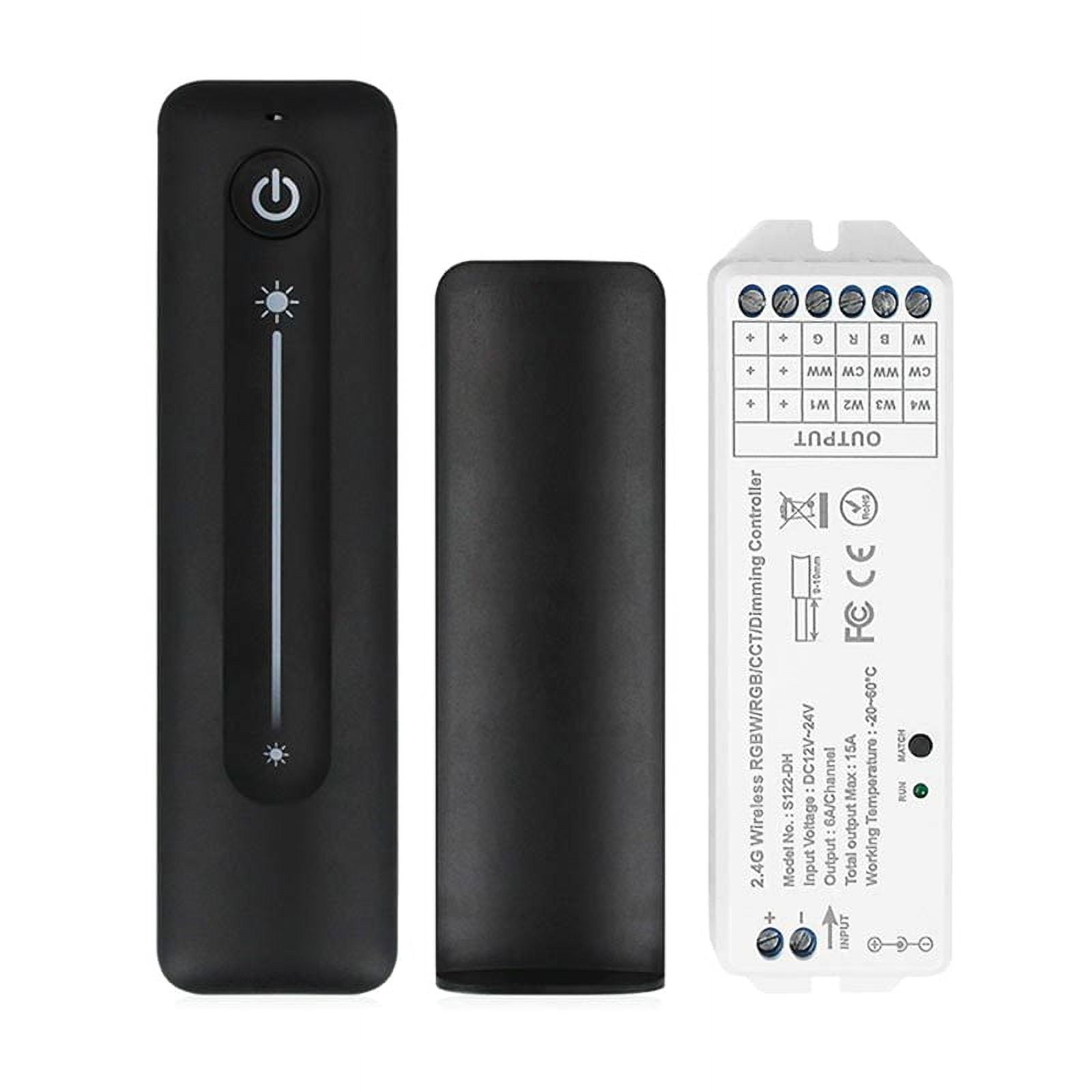 LED Dimmer 2.4G PWM Touch Wireless Remote Controller 5V 36V Single ...