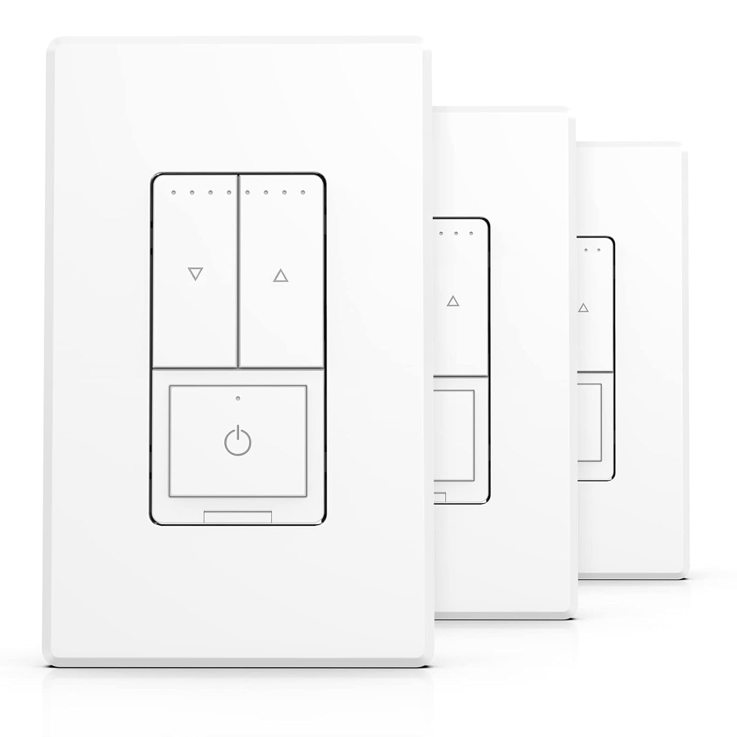 LED Dimmer Switch, Single-Pole or 3-Way Dimmable, Light Dimmer with Air ...