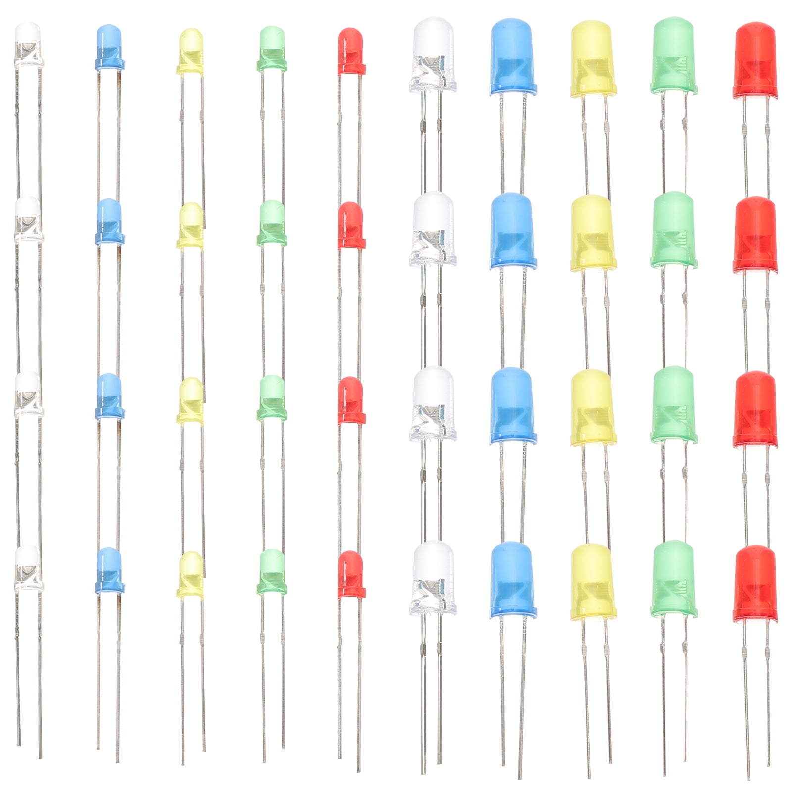 LED Diode Light Diodes for Science Project Lights Miniature Alloy Leds ...
