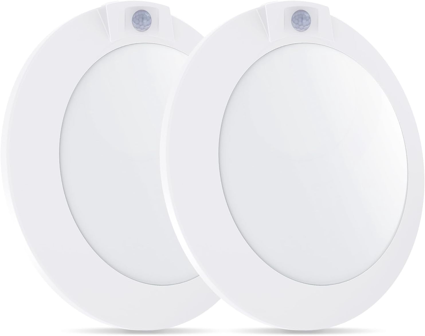 LED Disk Lights 6 Inch Motion Sensor,14W 3000K Wired Flush Mount ...