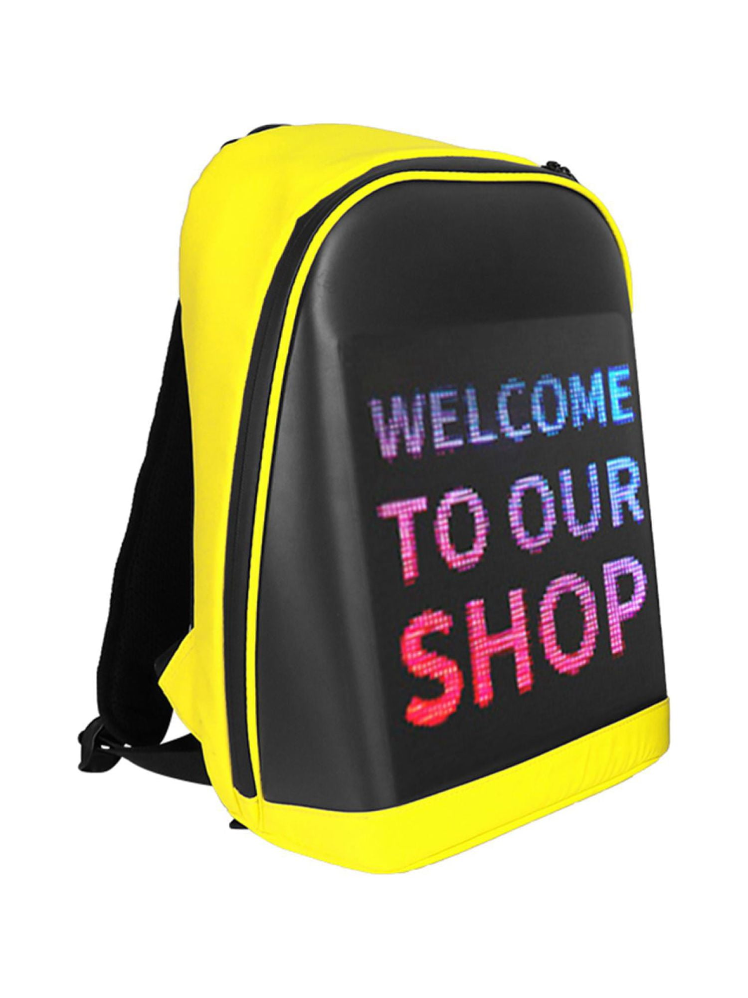 LED Display Backpack with App Control City Serise, 17 Inch Cool DIY ...