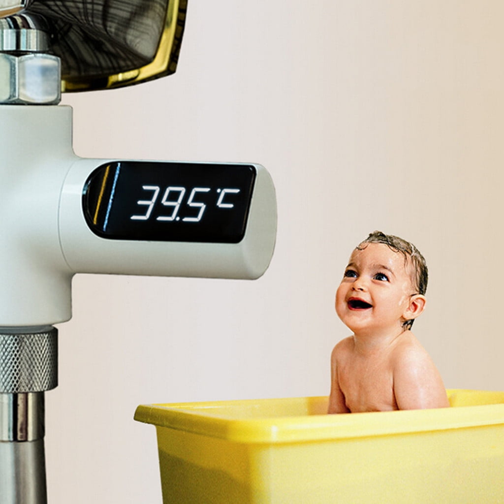 LED Display Home Water Shower Monitor - Walmart.com
