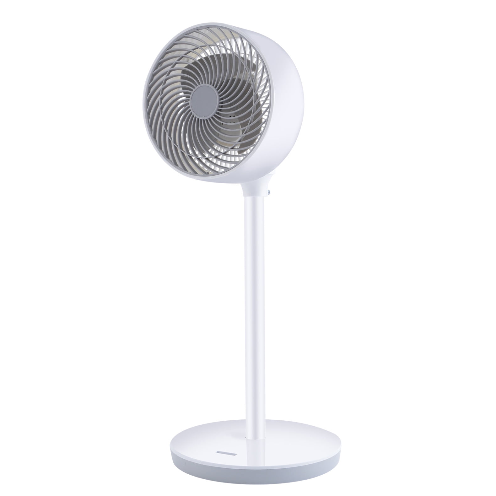 LED Display Pedestal Fan with Remote Control, 7 Inch Circulating Stand ...