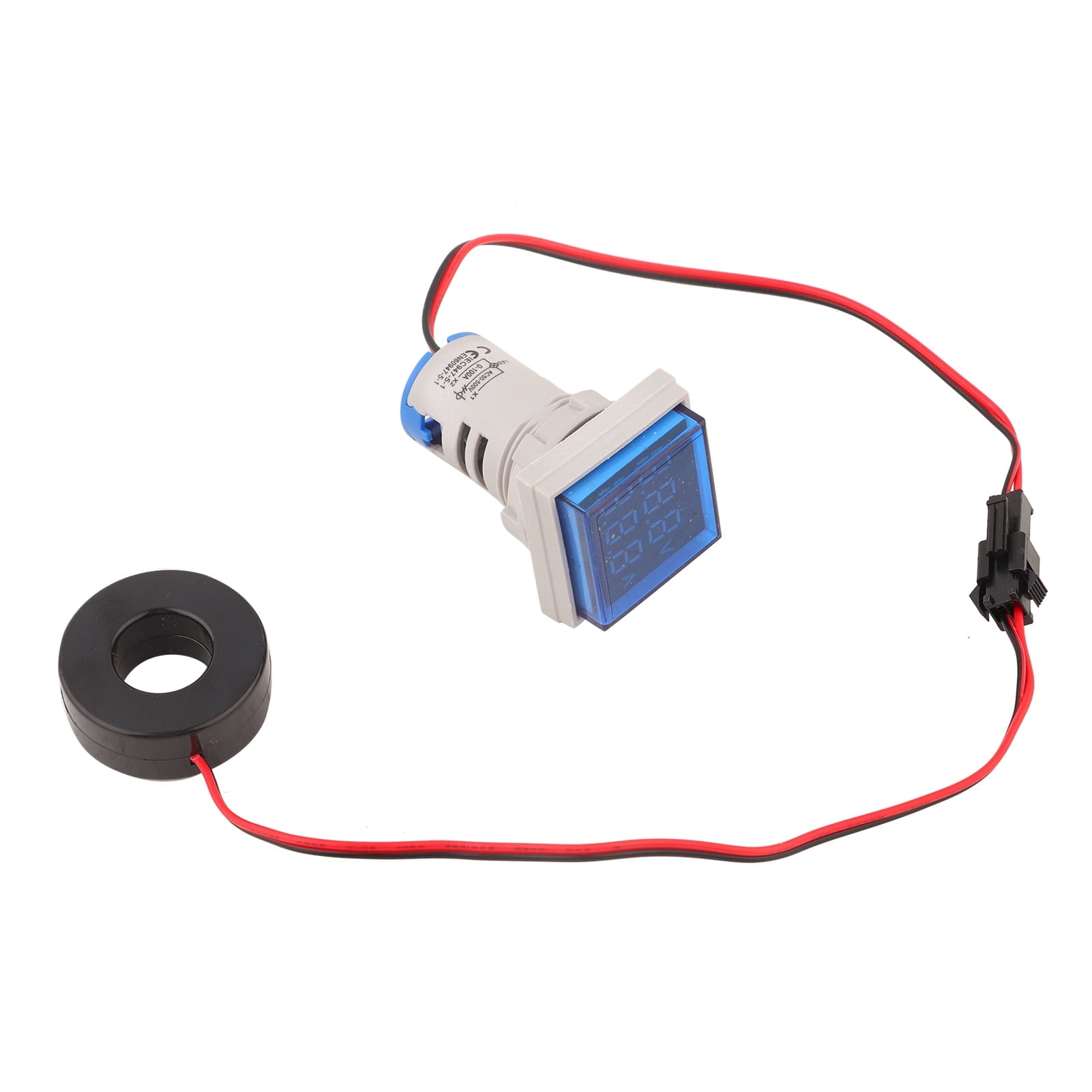 LED Display Voltmeter, LED Digital Display AC Voltage Current Meter ...