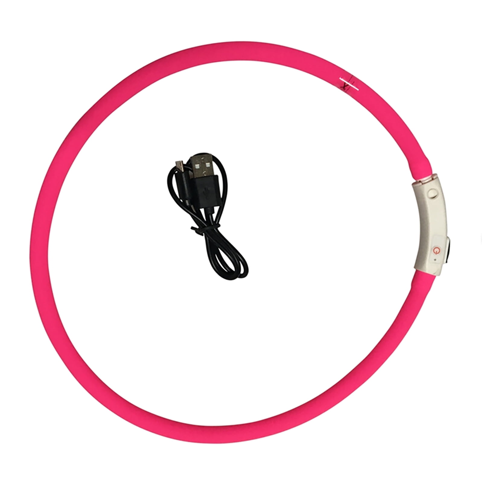 LED Dog Collar - Rechargeable Light Up Dog Collars Glow in The Dark ...