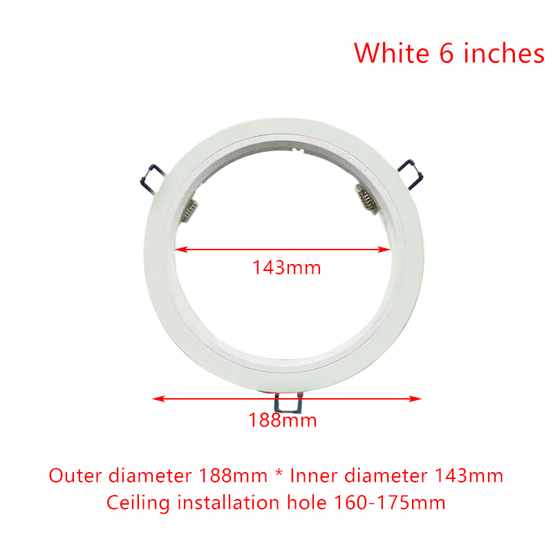 LED Downlight Spotlight Brackets Light Stand Adapters Lamp Shade Rings ...