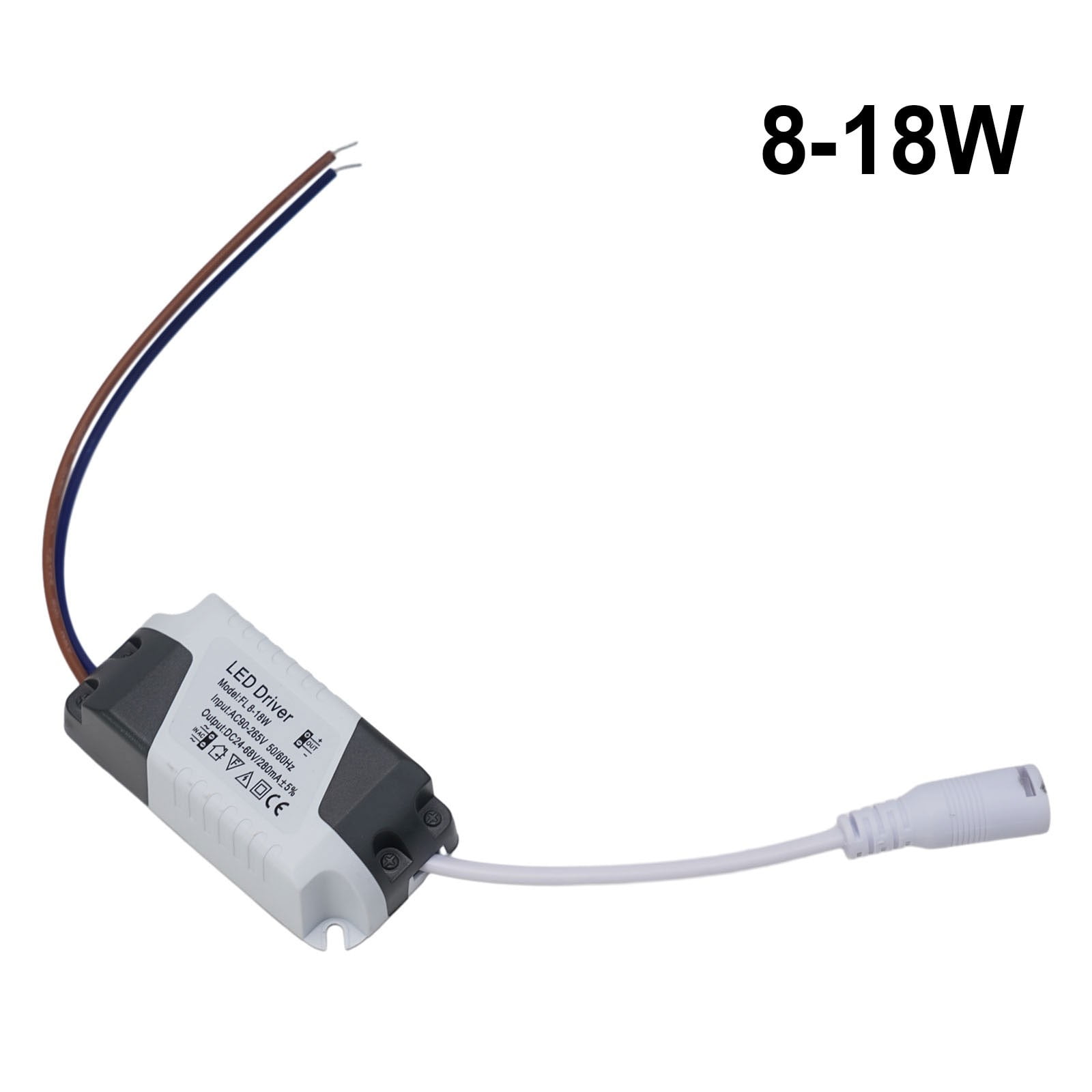 Led Driver 8-24W Ceilling Light Lamp Transformer Power Supply Diy -8 ...
