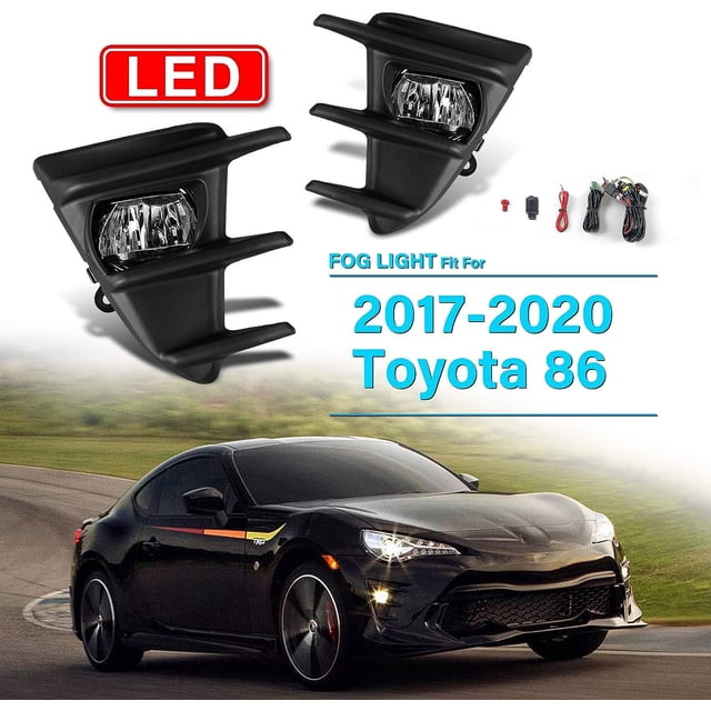 LED Driving Fog Lights Pair Lamps Replacement for 2017-2020 Toyota 86 ...