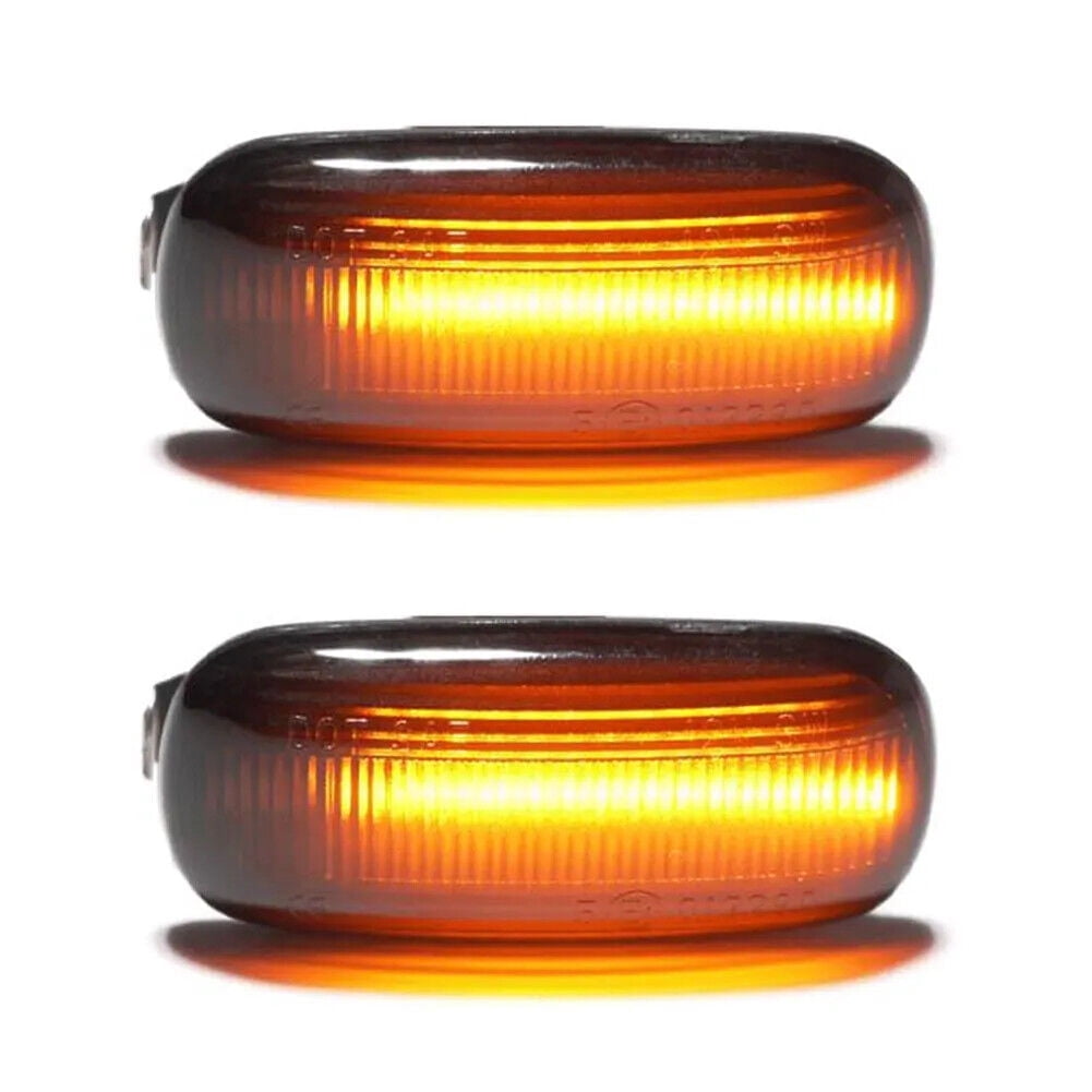 LED Dynamic side marker turn signal sequential flashing light for Audi ...