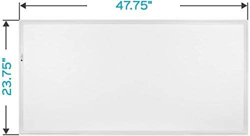 LED ENERGY PLUS 2X4 LED Flat Panel Light with Emergency Battery Backup ...