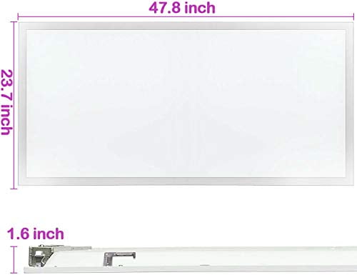 LED ENERGY PLUS - 2x4 FT LED Flat Panel Troffer Light, 72W, 5000K ...