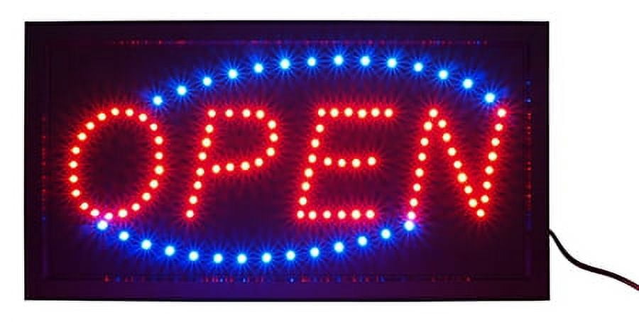 LED Electric Open Sign - Walmart.com