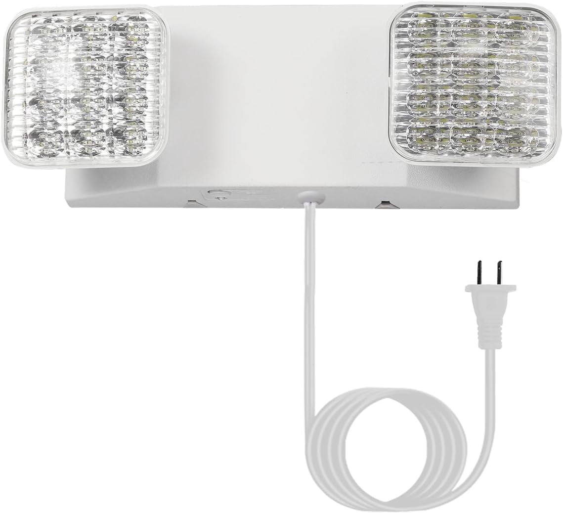 LED Emergency Lights with Battery Backup, Commercial Emergency Light ...