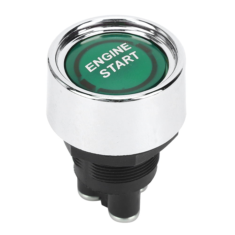 LED Engine Start Switch Ignition Starter Engine Start Stop Button for ...