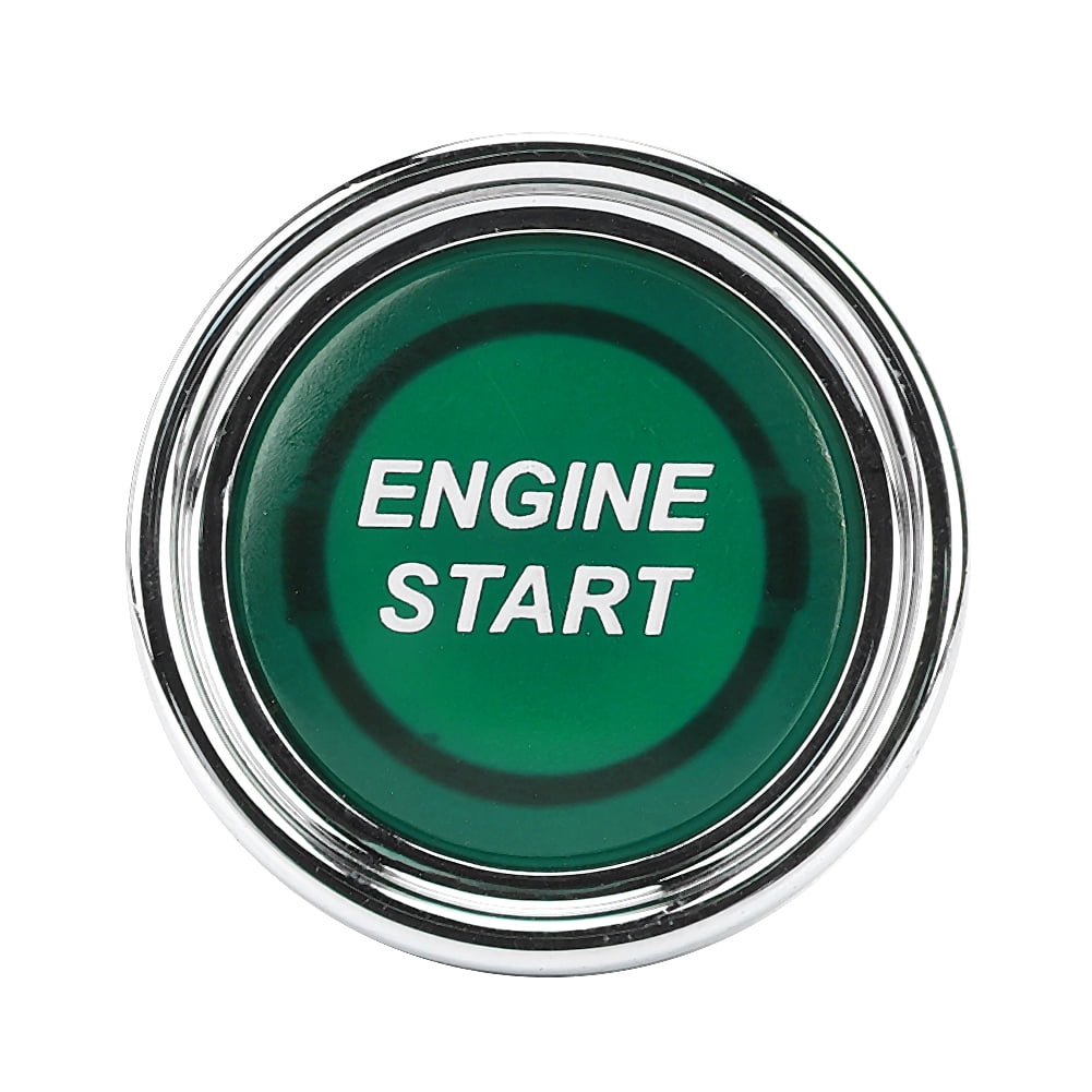 LED Engine Start Switch Ignition Starter Engine Start Stop Button for ...