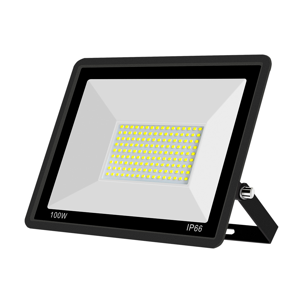 LED Exterior 100W, 144 Chips Outdoor LED Spotlight, 10000LM 7000K Cool ...