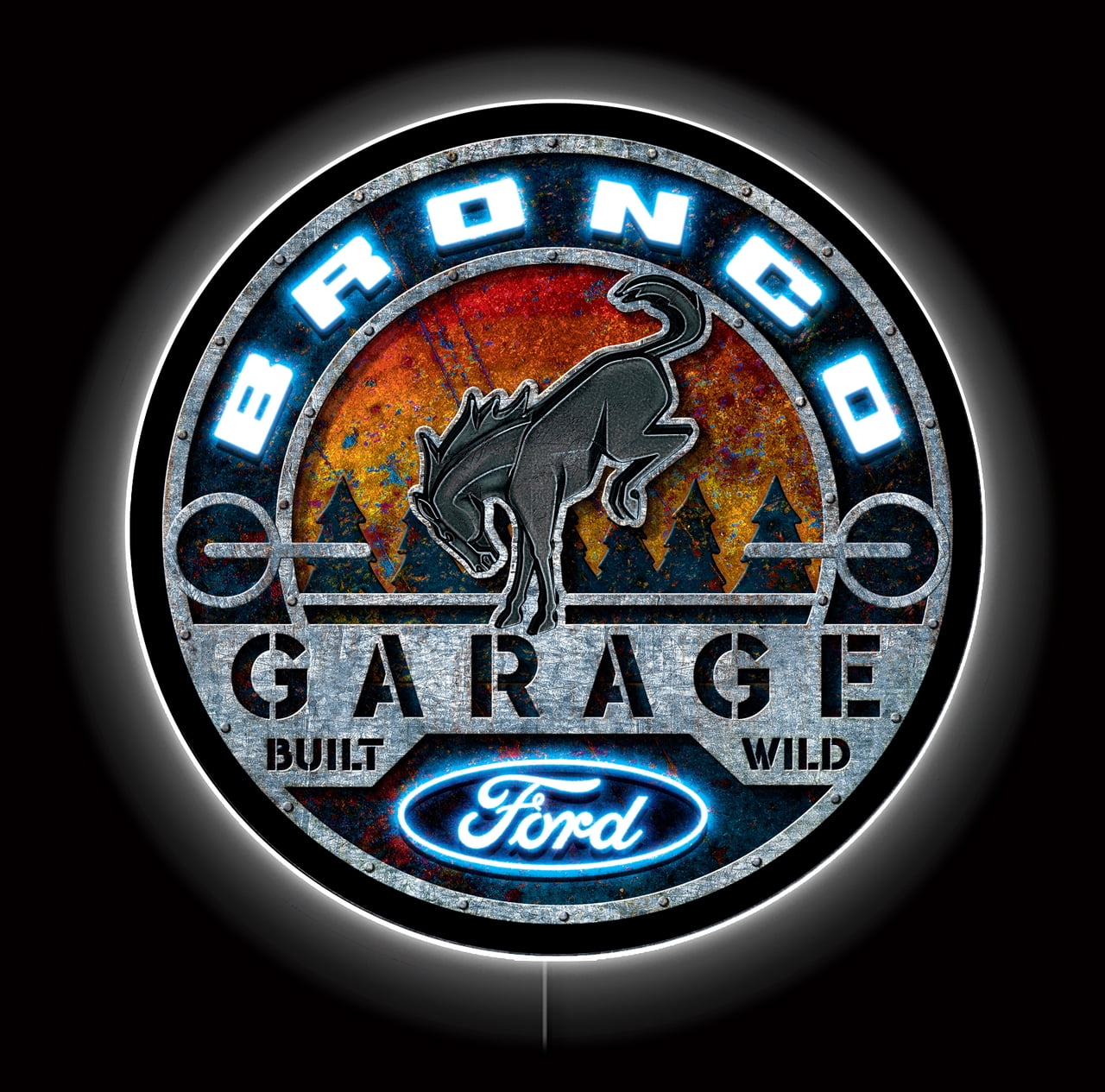 LED FORD BRONCO Signs - Walmart.com