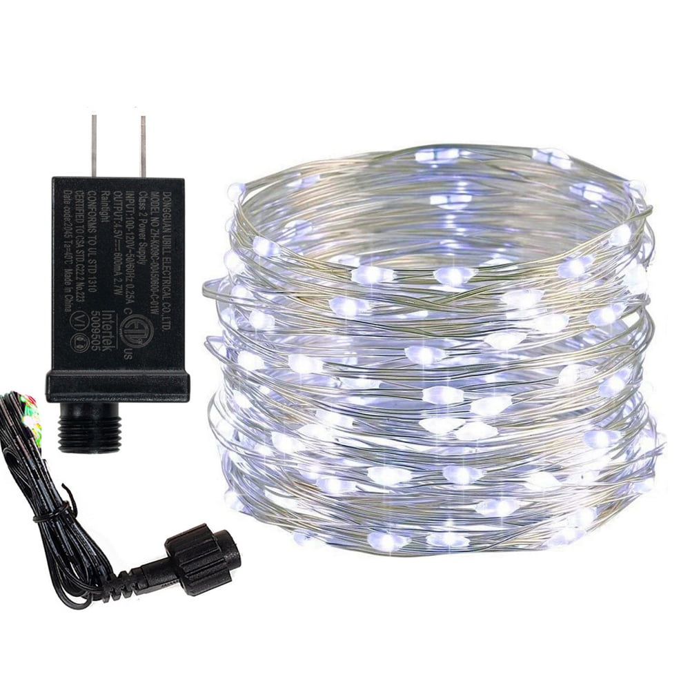 LED Fairy Lights with Remote Timer Waterproof Christmas Decor Battery ...