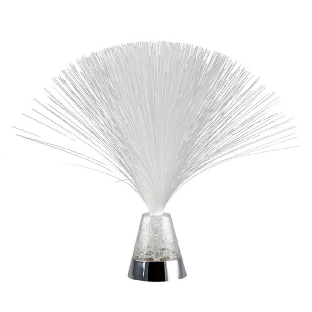 LED Fiber Optic Atmospheres Night Light Multi-Colored Changing Fiber ...