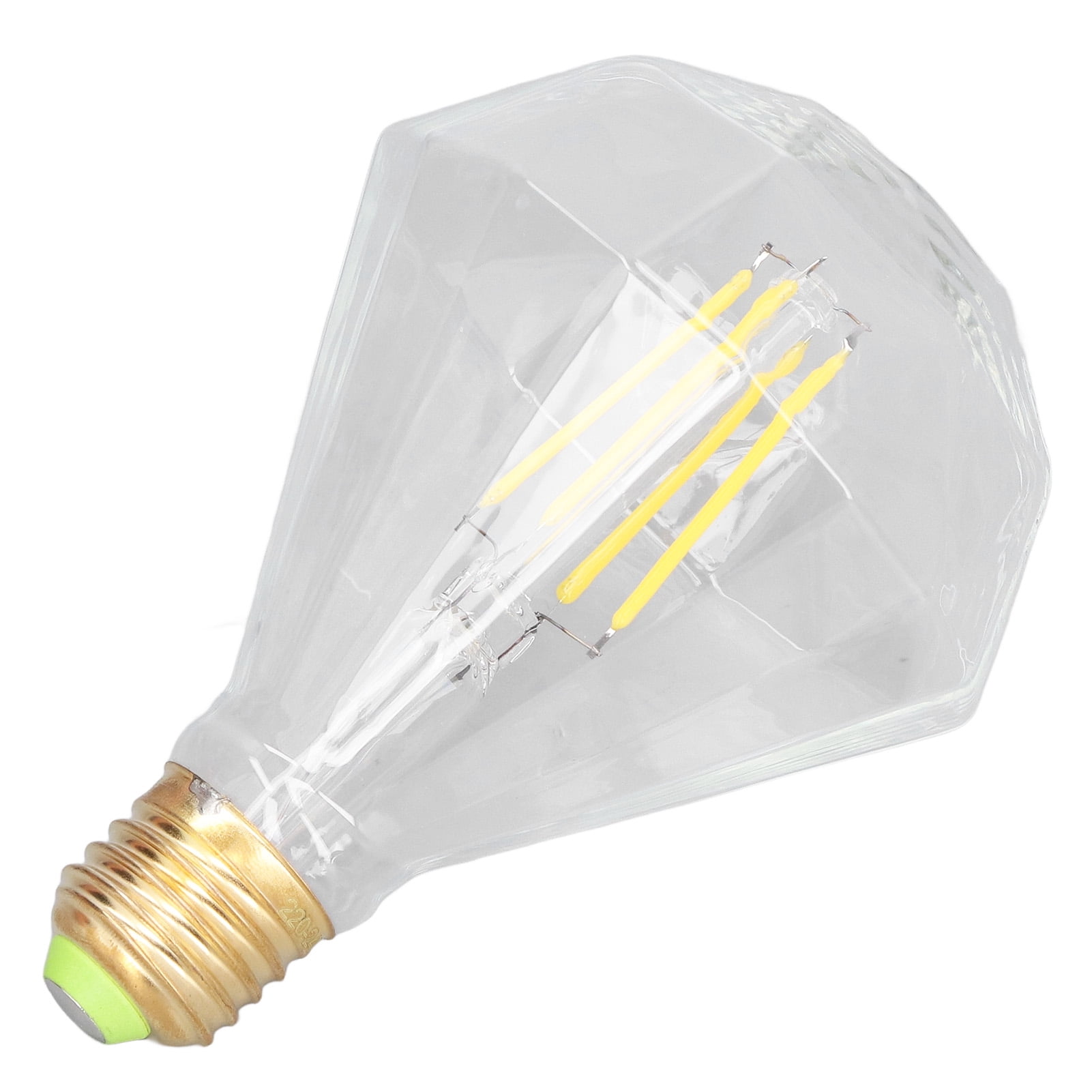 LED Filament Bulb 4000K 4W 220V Vintage Transparent Unique E27 E26 LED Filament Light Bulb for ...