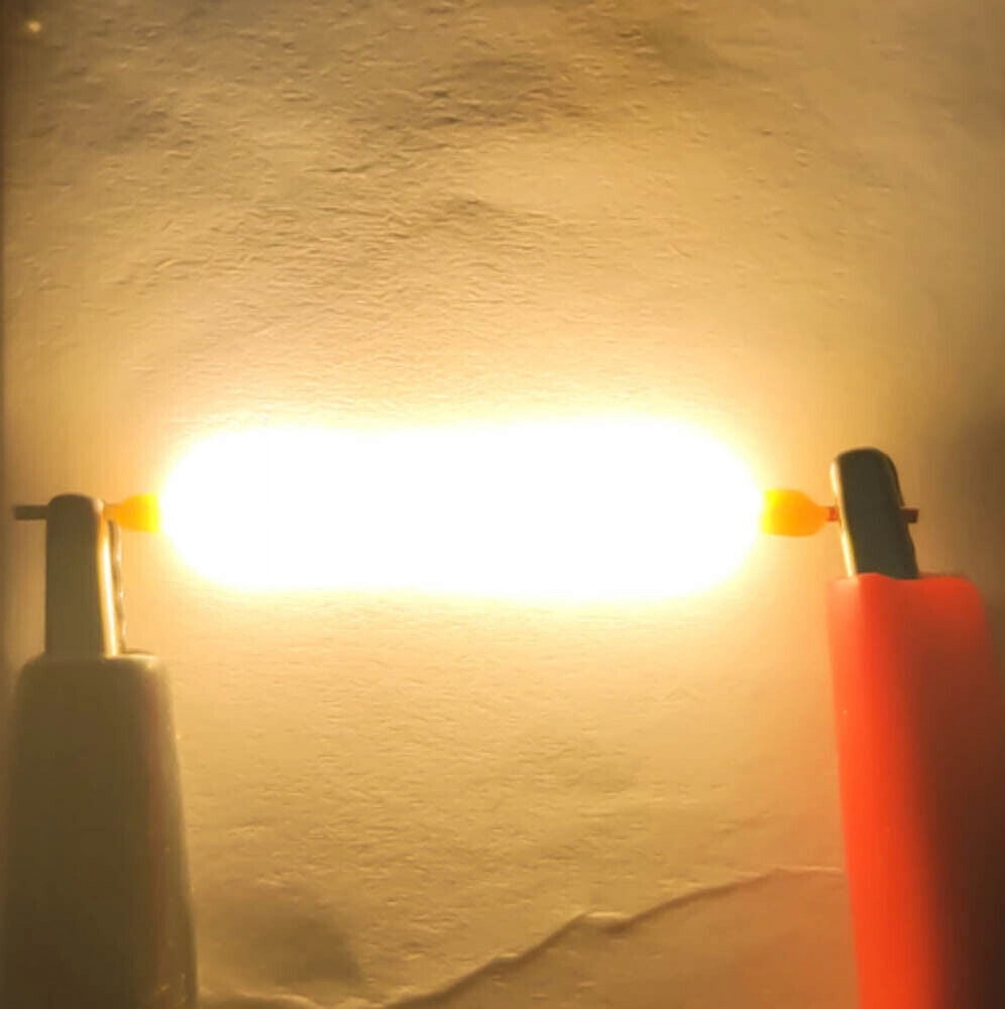 LED Filament Lamp Lights For Edison Bulbs Home Lighting 3V 38/18.5mm ...