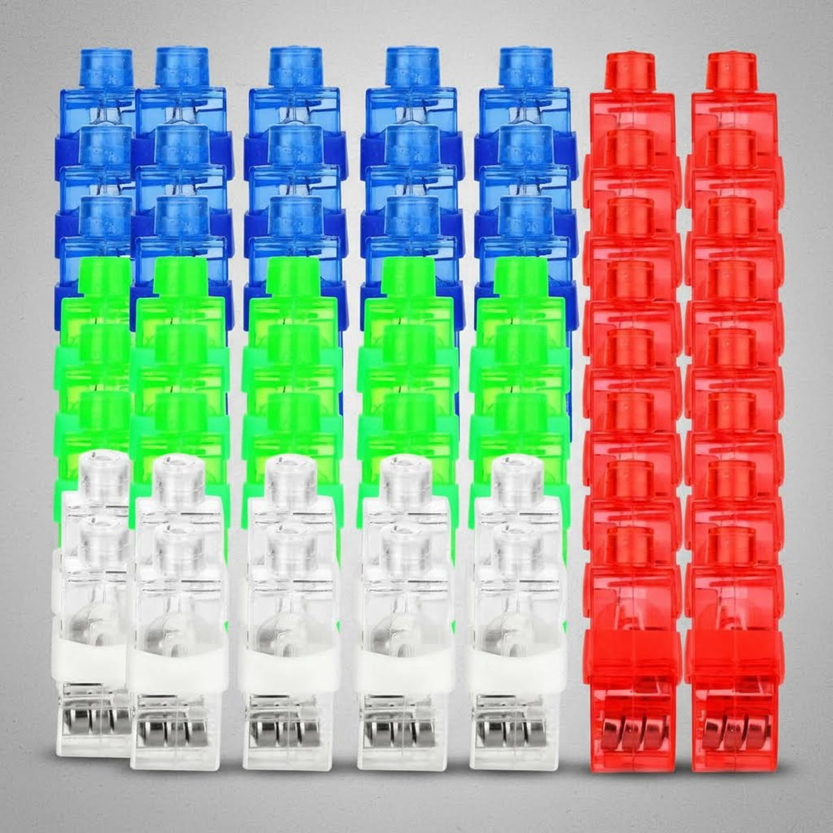 LED Finger Lights Flashlights for Glow Party Favors Birthday Christmas ...