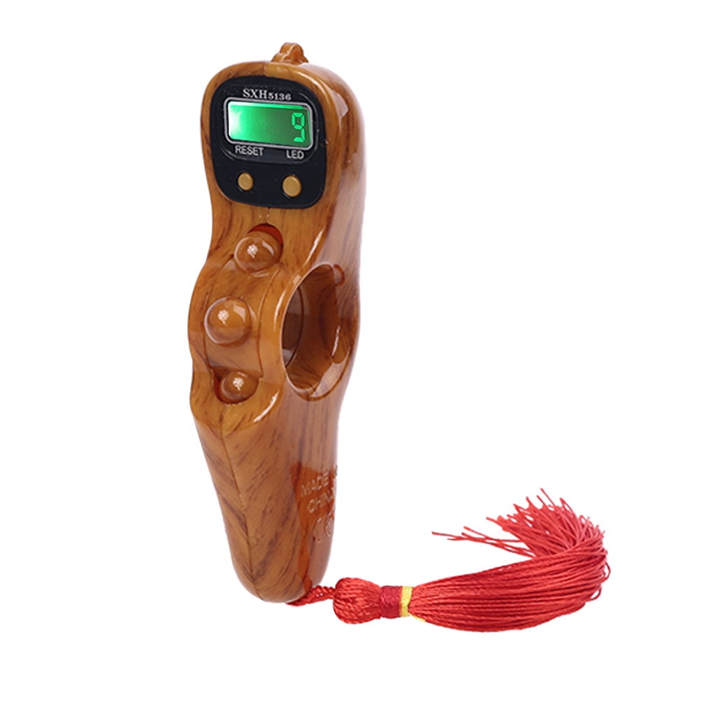 LED Finger Tally Counter Electronic Handheld Counters Digital Counter ...