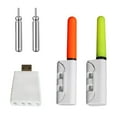 LED Fishing Night Light Rechargeable Battery W/Charger Waterproof Rod ...