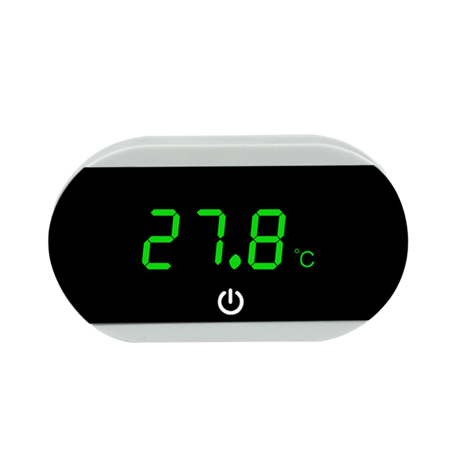 LED Fishtank Thermometers Small Size Temperature Measuring Meter Alarm ...