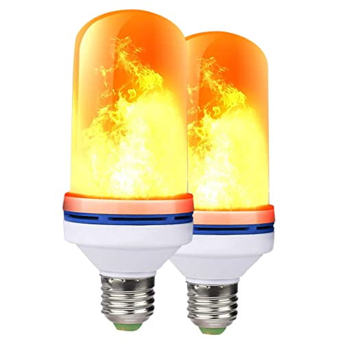 LED Flame Bulb, LED Flame Effect Light Bulb, E26 Standard Base ...