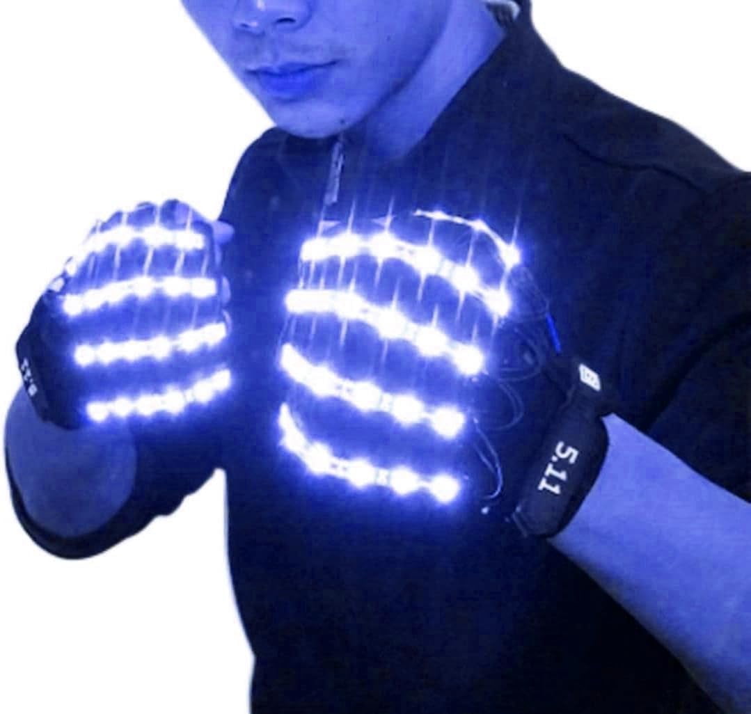 LED Flash Gloves,Light Up The Gloves Led Gloves LED Flashlight Gloves ...