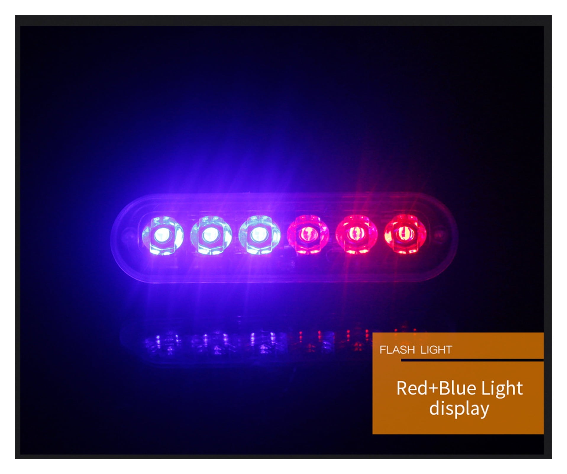 LED Flash Light Strobe Bulb Car Emergency Signal LED Orange Fault Lump ...