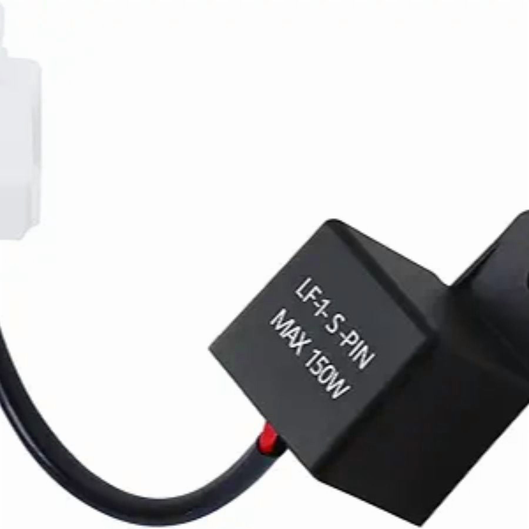 LED Flasher Relay, 2 Pin 12V Electronic Turn Signal Flasher Relay ...