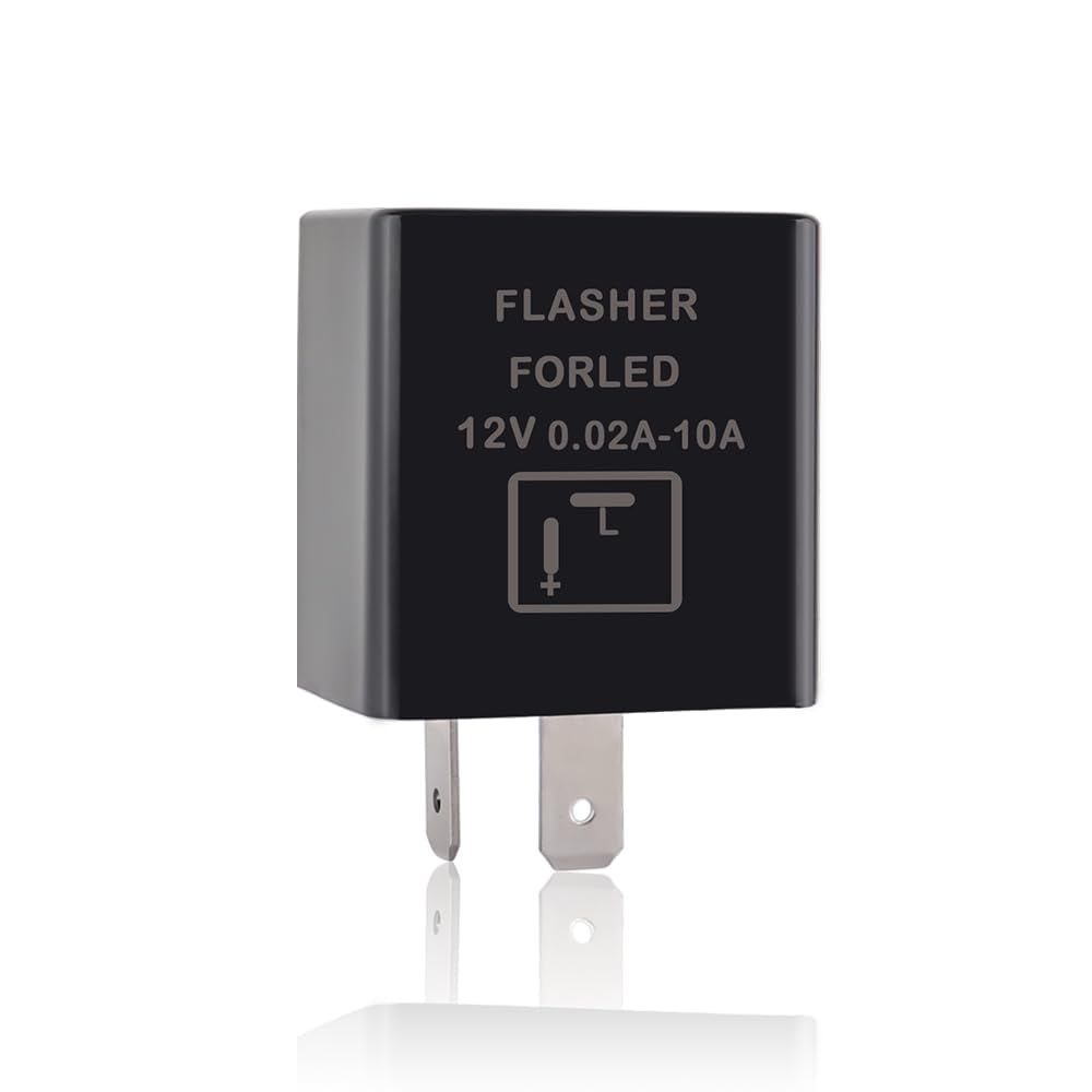 LED Flasher Relay-2-Pin Electronic CM31 LED Turn Signal Relay for ...