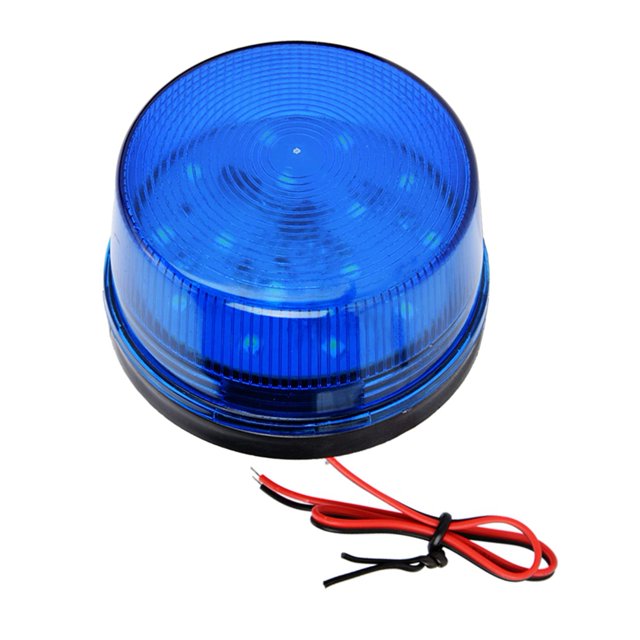 LED Flashing Lamp, Strobe KEF16 Warning Light, 12V Emergency Security ...