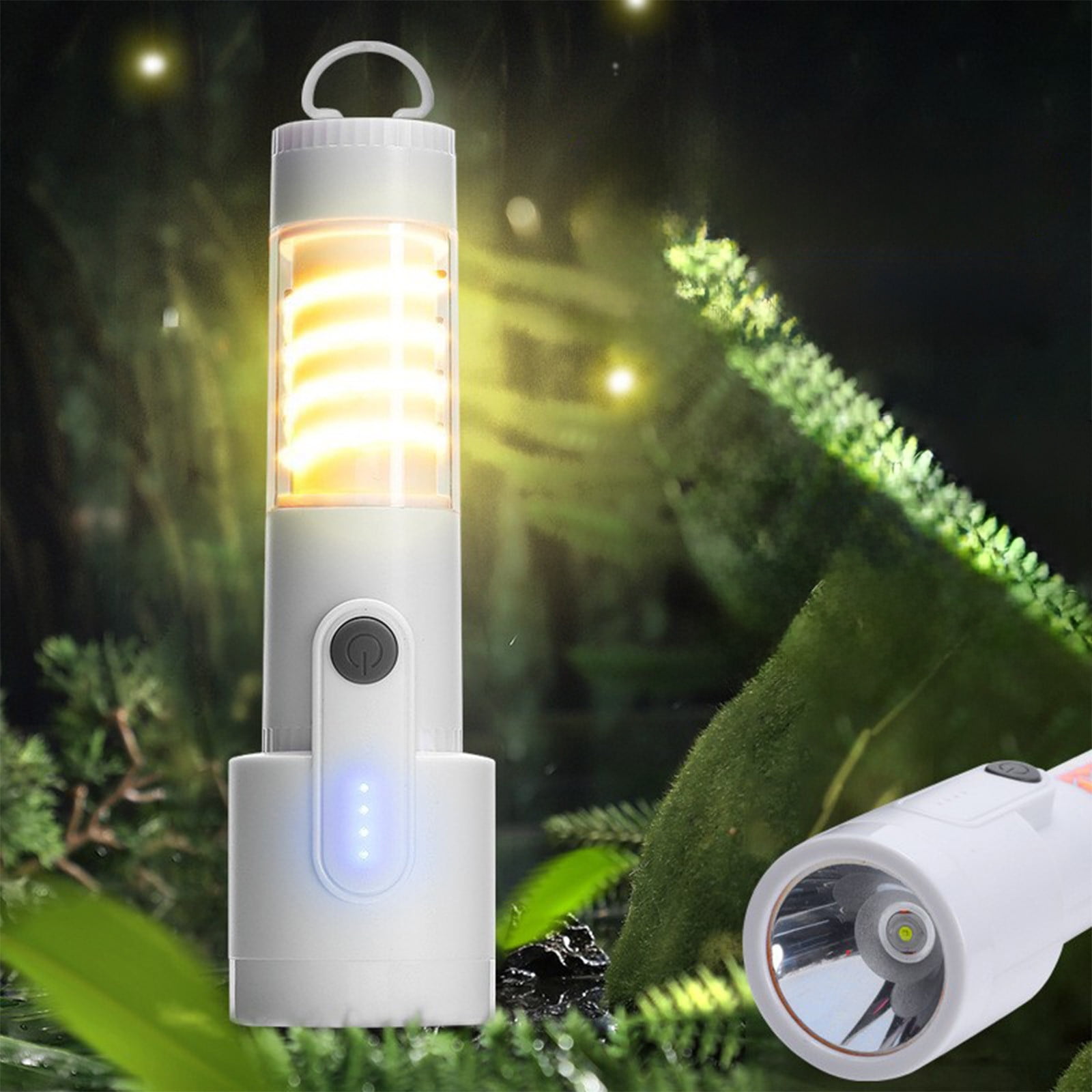 LED Flashlight, Rechargeable Camping Light with 3 Brightness Modes ...