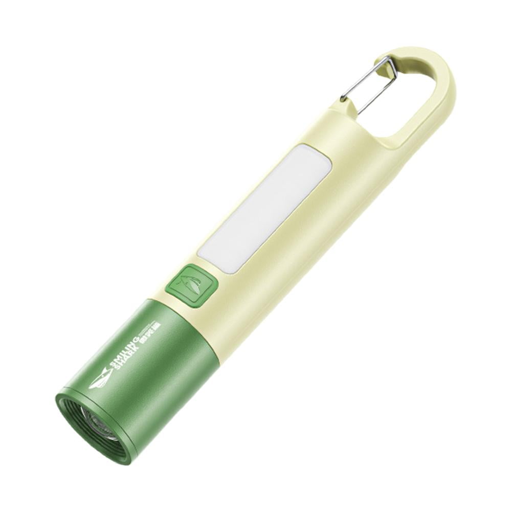 LED Flashlight Telescopic Zoom Torch Light With Hook Camping Light USB ...
