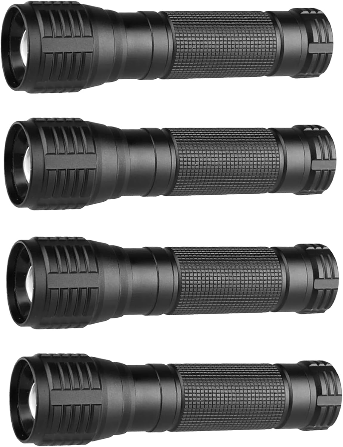 LED Flashlight Water Resistant Military Grade 2000 Lumens 3 Modes Zoom ...