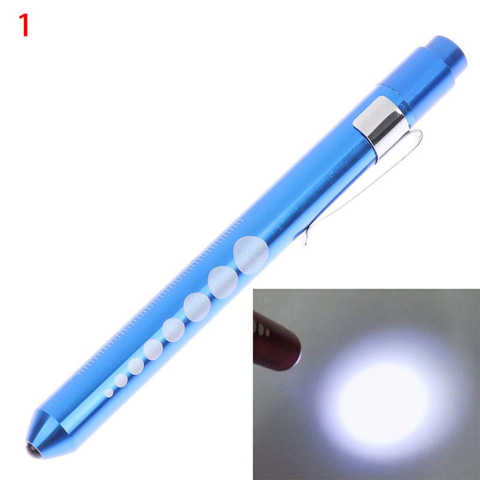 LED Flashlight Work Light First Aid Pen Light Torch Lamp Pupil Gauge ...