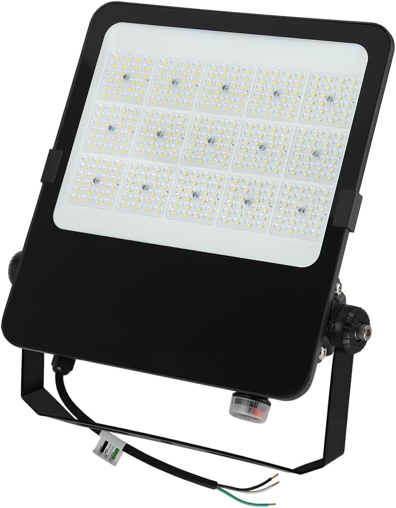 LED Flood Light with 4 Selectable Wattage 200W/150W/100W/75W, Dusk-to ...