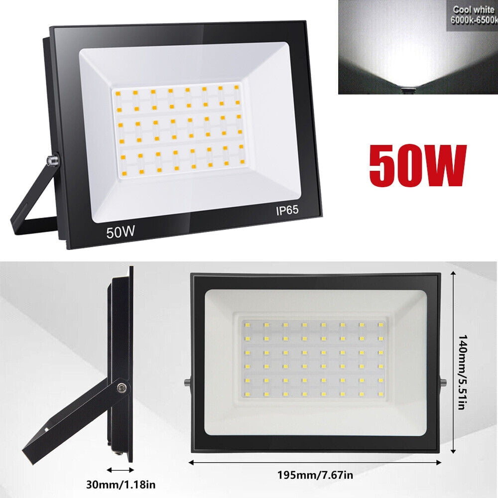 LED Flood Light 500W 300W 200W 100W 50W 30W 10W Outdoor Garden Lamp ...