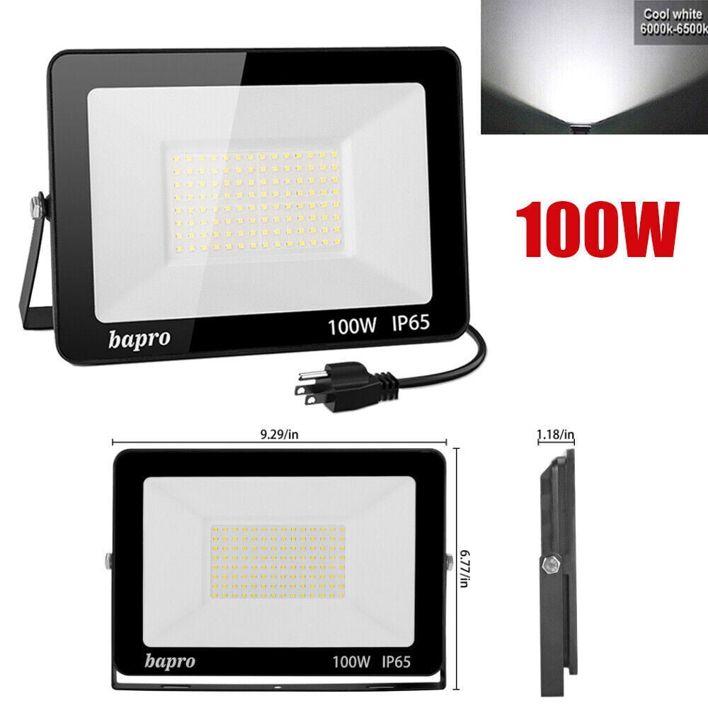 LED Flood Light 500W 300W 200W 100W 50W 30W 10W Outdoor Garden Lamp ...