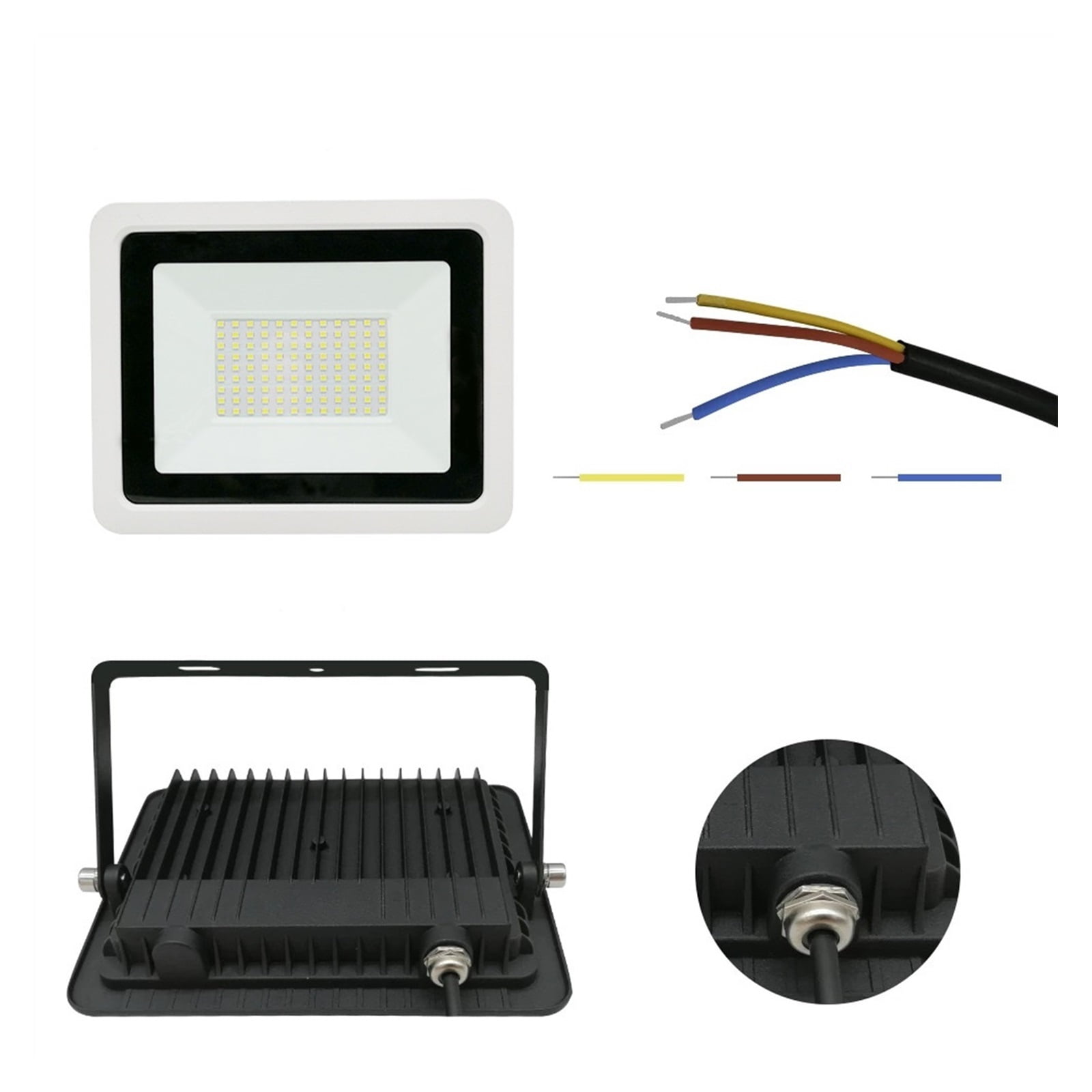 LED Flood Light 50W 100W IP68 Waterproof Garden Lights Foco LED ...