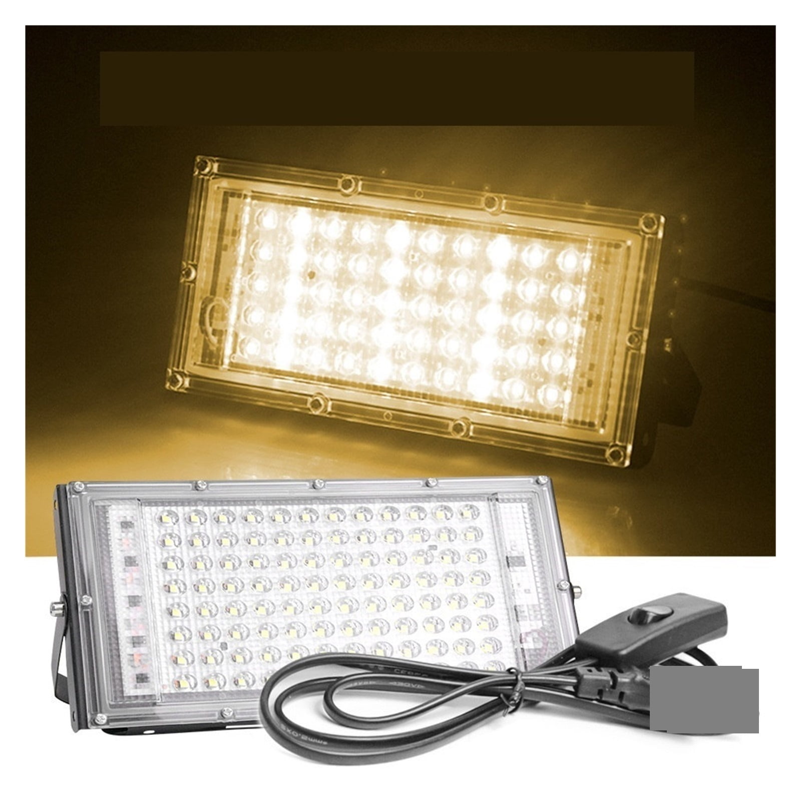 LED Flood Light 50W 100W LED Floodlight RGB White Spotlight LED Street ...