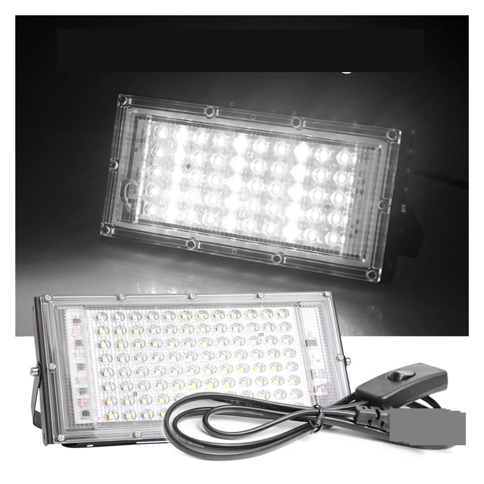LED Flood Light 50W 100W LED Floodlight RGB White Spotlight LED Street ...