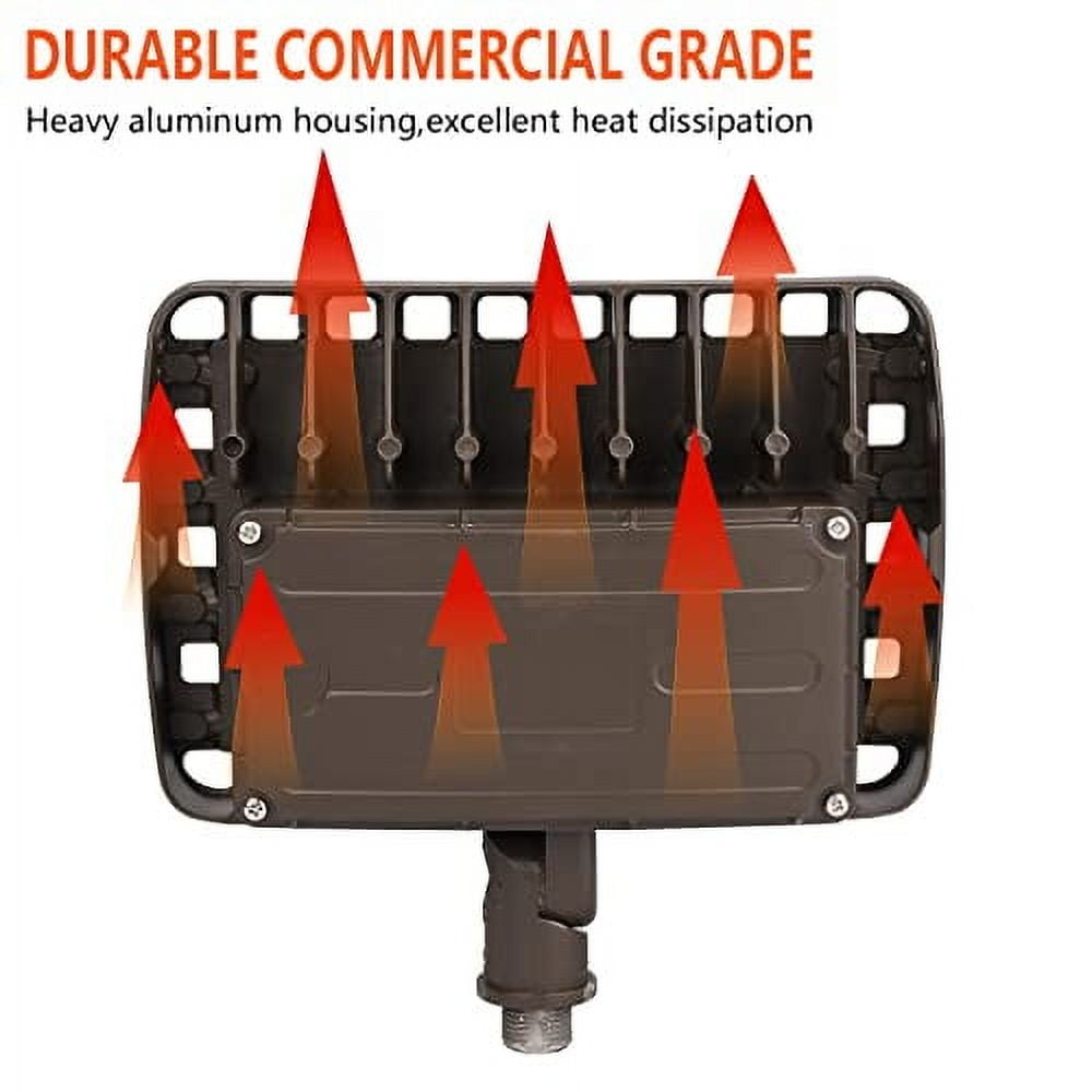 LED Flood Light with Knuckle Mount 30W,3900LM LED Area Floodlights 200W ...