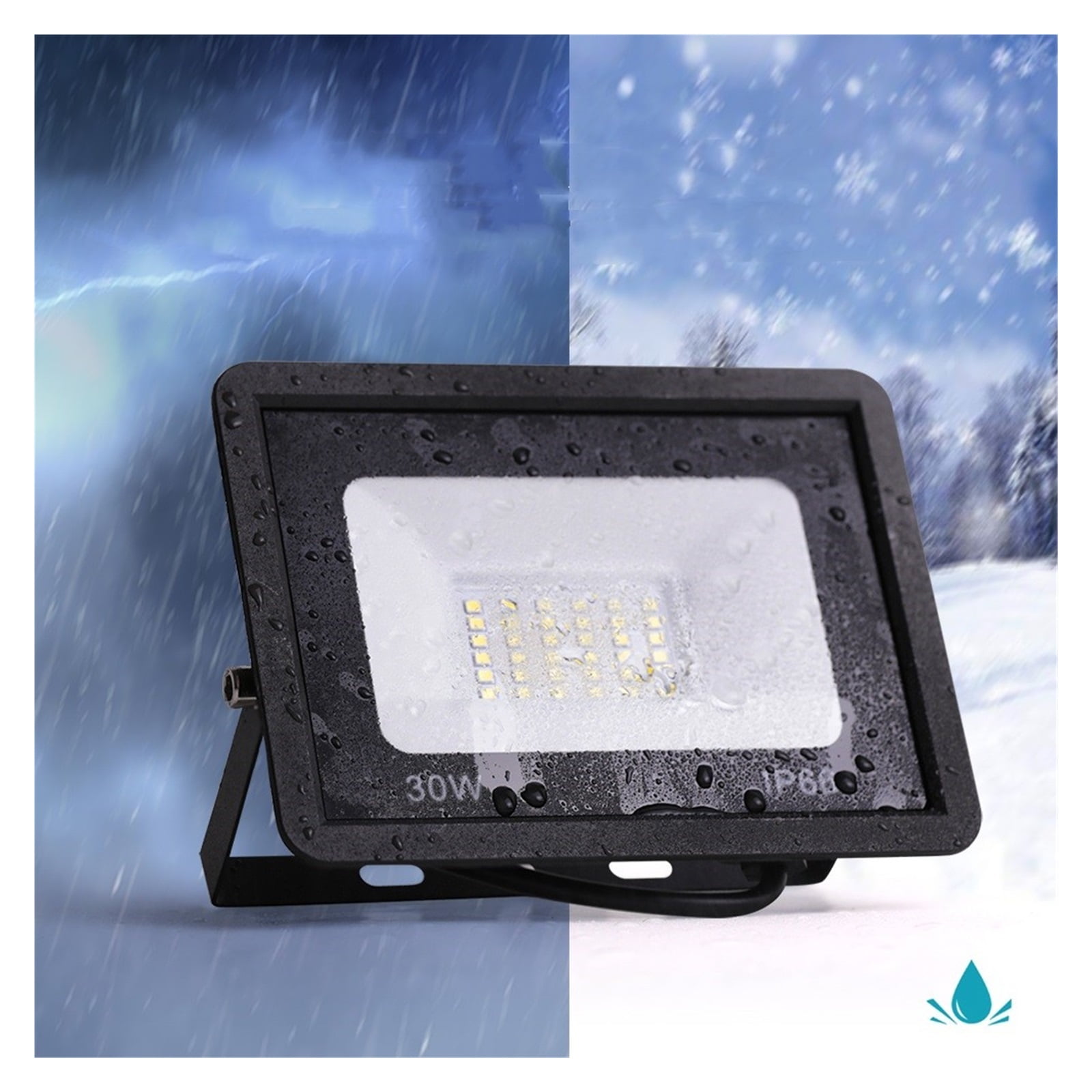 LED FloodLight, Waterproof IP66 20W 30W 50W 100W 200W Reflector ...