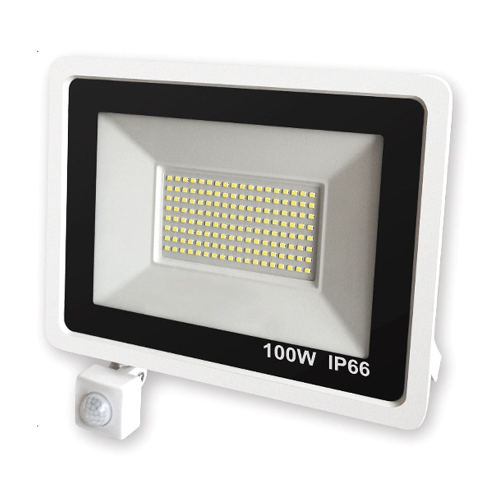 LED Floodlight RIP Motion Sensor IP66 Outdoor Waterproof 50W 100W ...
