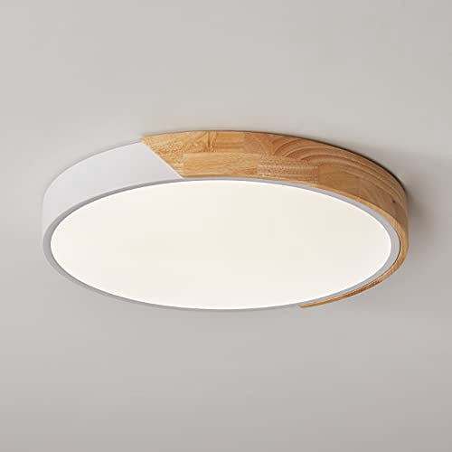 LED Flush Mount Ceiling Light Modern White Acrylic Ceiling Lamp Round ...