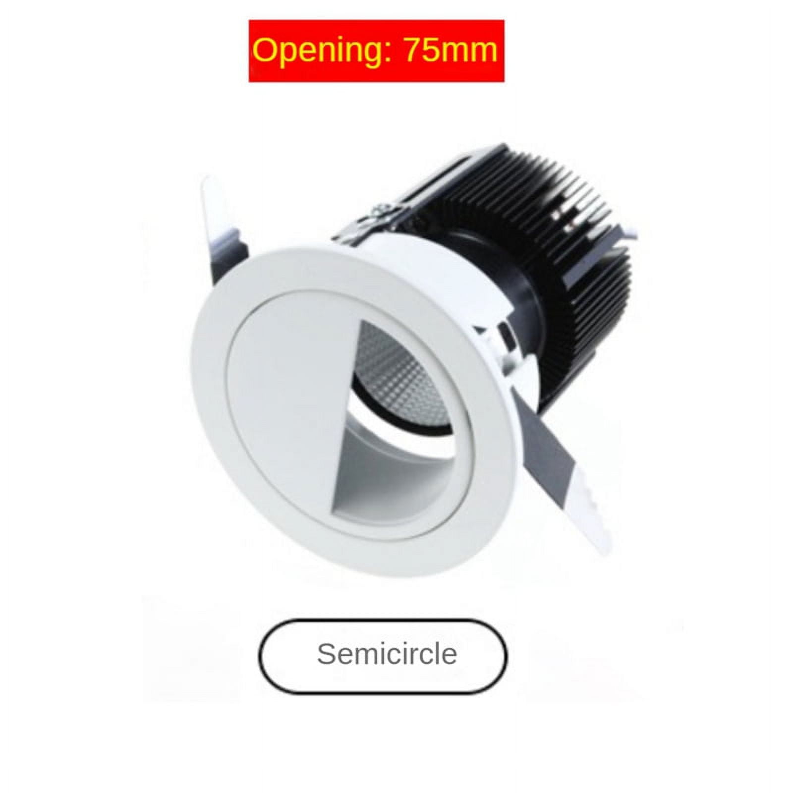 LED Flush Mounted Ceiling Light 7W Ceiling Anti-Dazzle Ceiling Recessed ...